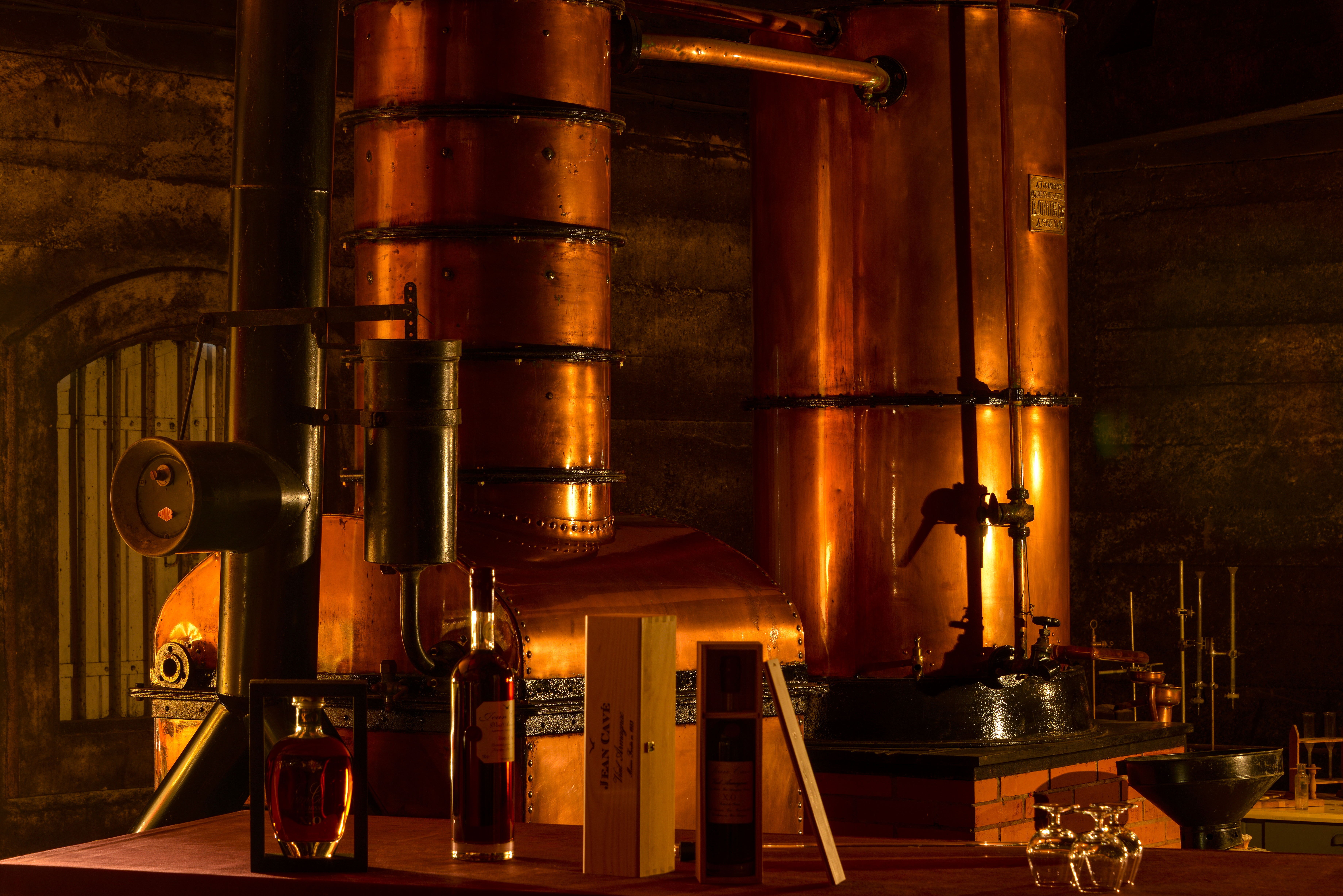 Distillation Armagnac et alambic armagnacais - Armagnac Jean Cavé